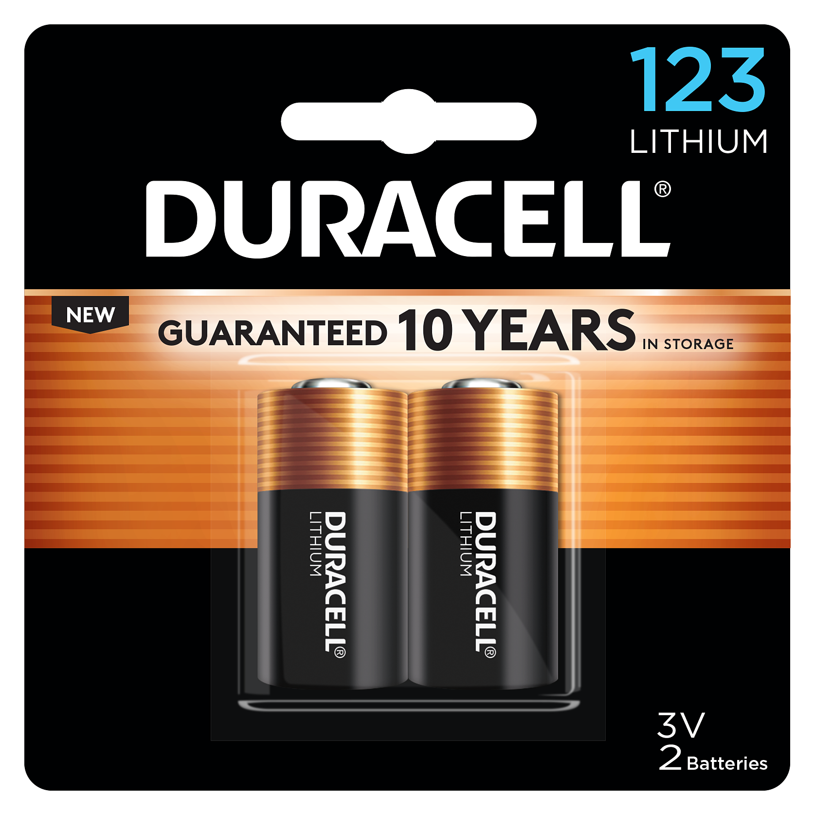 Duracell Ultra 123 Battery 2-Pack | Bass Pro Shops